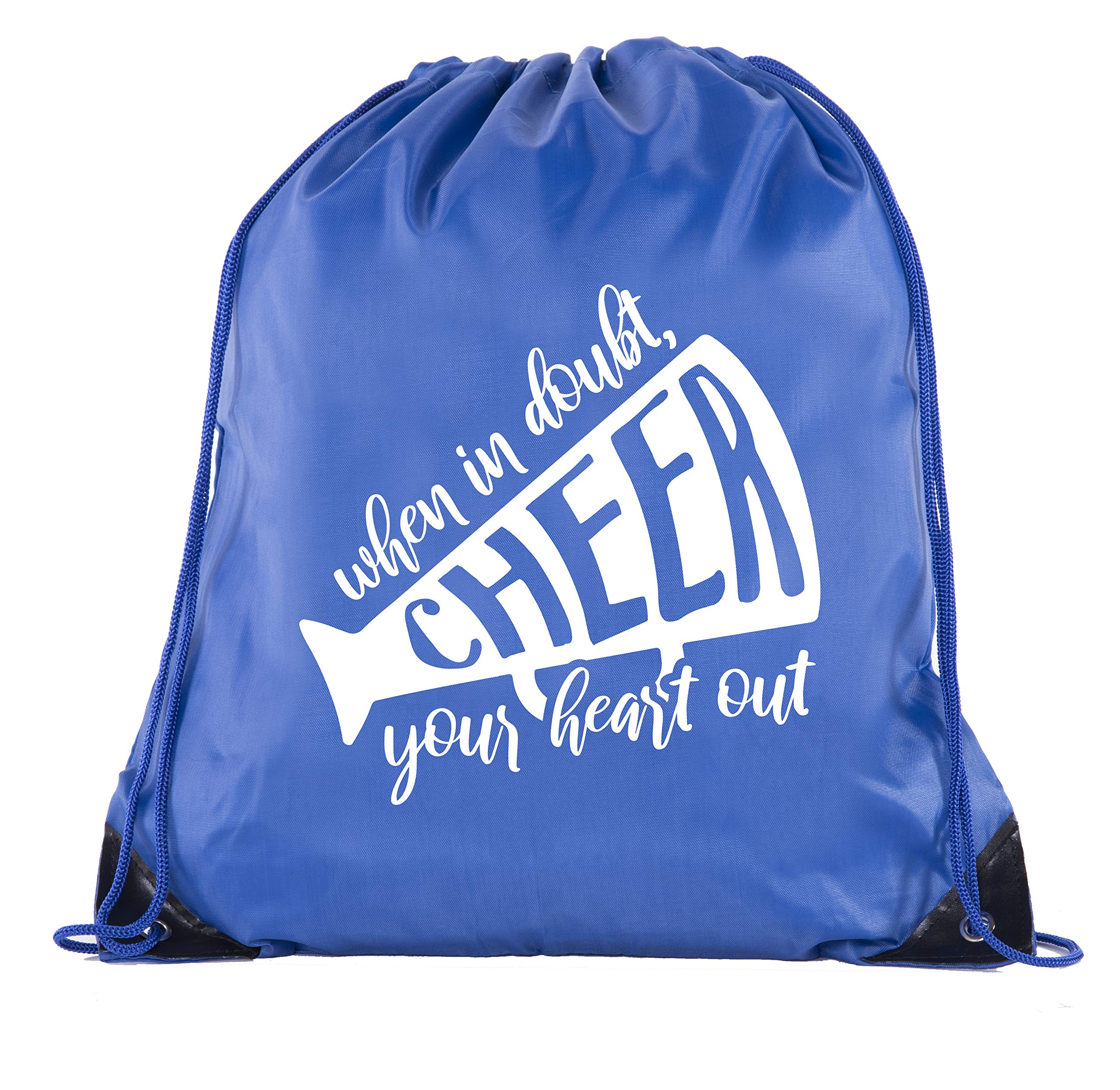 Mato & Hash Cheer Bags, Pom Pom and Cheerleader drawstring Backpacks, Cheerleader Team bags