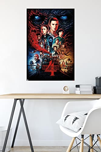 Trends International Netflix Stranger Things: Season 4 - One Sheet Wall Poster, 22.375" x 34", Unframed Version