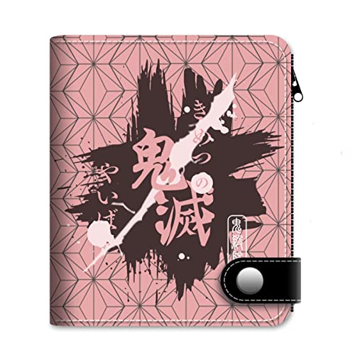 Gonii Anime Cosplay Wallet,PU Leather Wallet GIft for Women's and Men's,Anime Cosplay Purse GIft for Anime Fans (DS-01)