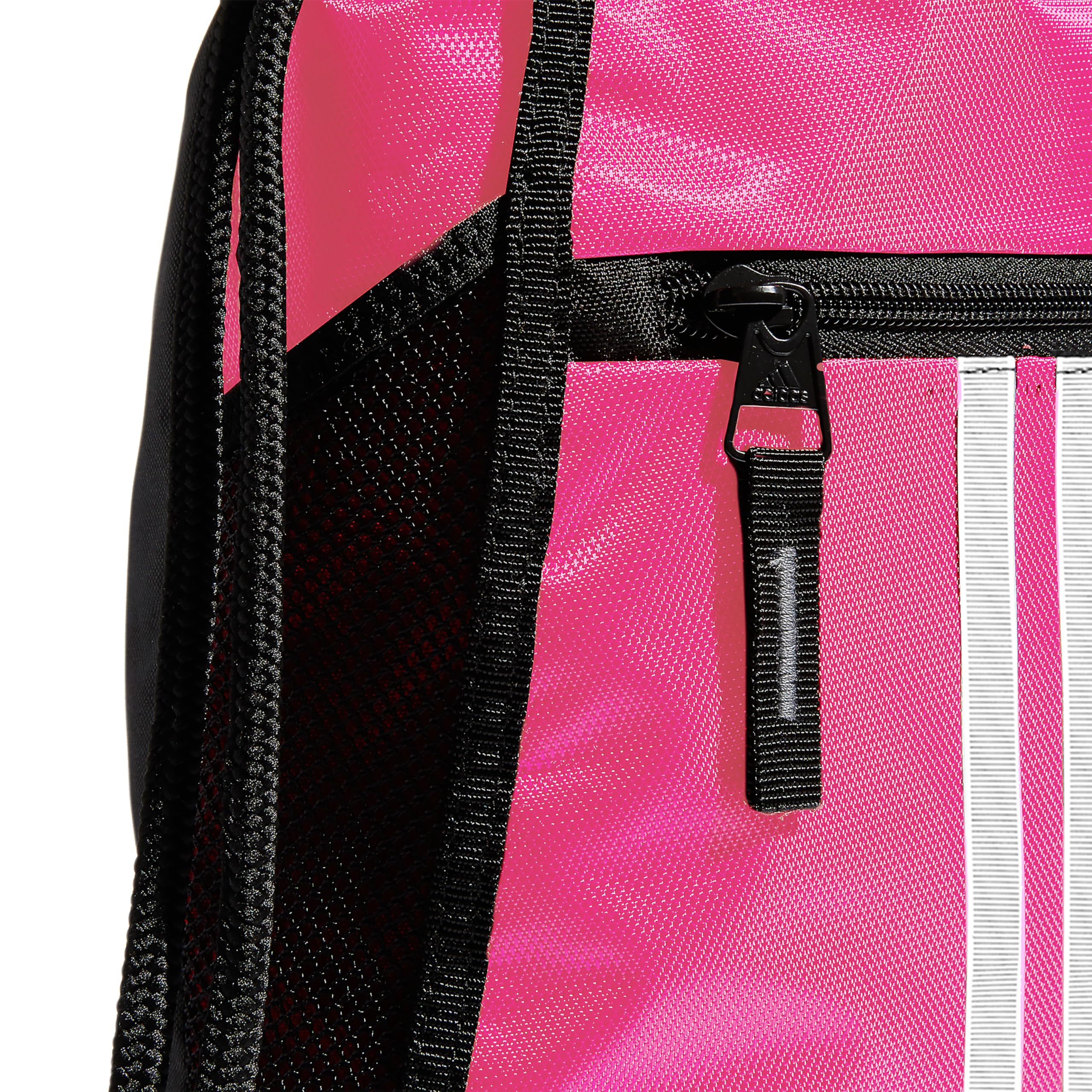 adidas Alliance II Sackpack, Drawstring, Lightweight Small Gym Bag for Women, Soccer Backpack, Team Shock Pink, One Size