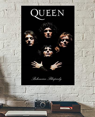 Queen Poster Fabric Art Poster Fabic Prints 16x24 inch for Wall Decoration No Framed