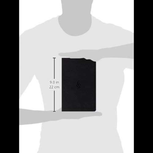 Personalized Custom Text Your Name ESV Premium Gift Holy Bible TruTone Midnight Flame Black English Standard Version Custom Made Gift for Baptism Christenings Birthdays Celebrations