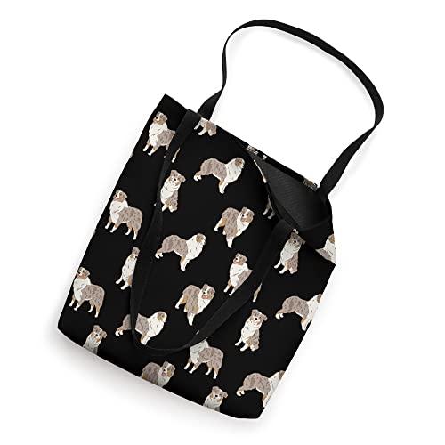 Red Merle Aussie Mom Australian Shepherd Dog Lovers Tote Bag