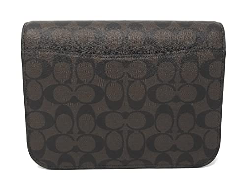 Coach Women's Brynn Flap Crossbody (Brown - Black)