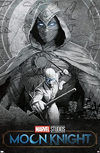 Trends International Marvel Moon Knight - Teaser Wall Poster, 22.375" x 34", Unframed Version