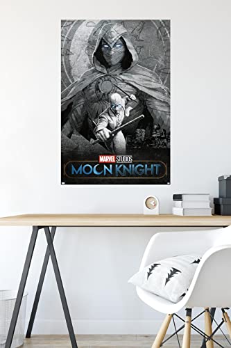 Trends International Marvel Moon Knight - Teaser Wall Poster, 22.375" x 34", Unframed Version