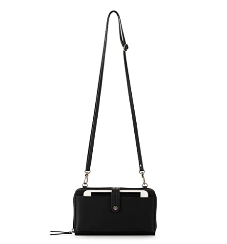 The Sak Esperato Large Smartphone Crossbody in Recycled Nylon, Black