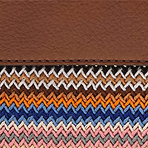 Fossil womens Kinley Large Crossbody, Colorful Stripes, One Size US