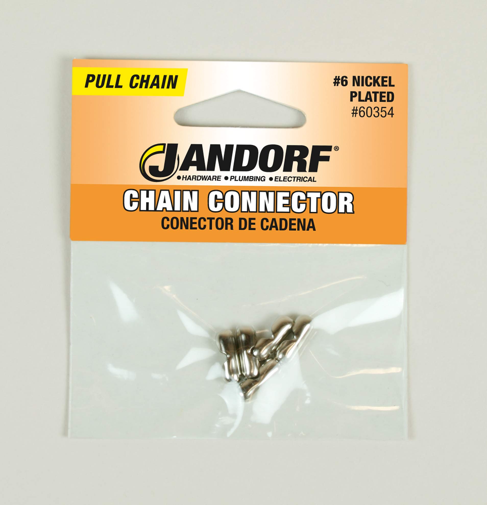 Chain Connector Nickel #6 (Pack of 5)