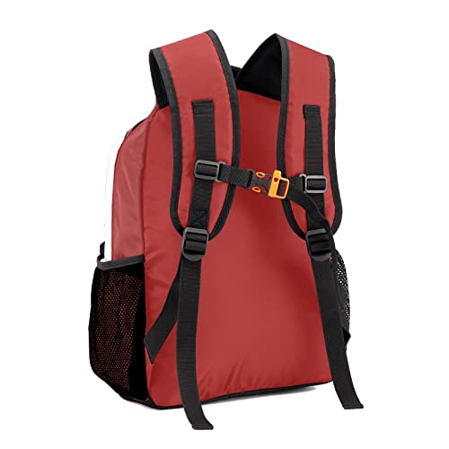 zaaprintblanket Personalized Red Cheerleaders Backpack with Name Shoulder Travel for Men Women Sport