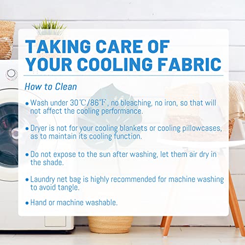 Ailemei Direct Cooling Throw Blanket for Hot Sleepers, with Double Sided Cold Effect, Lightweight Breathable Summer Blanket for Night Sweats, Throw Blankets for Couch, 50"x60", Gray Checkered
