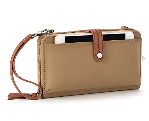 The Sak Esperato Recycled Nylon Large Smartphone Crossbody (Khaki)