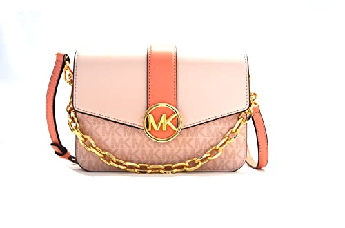 Michael Kors Carmen Small Flap Shoulder Crossbody Bag Sherbert