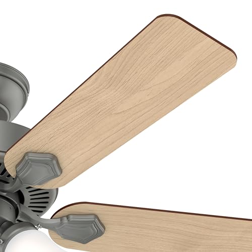Hunter 50882 Swanson Ceiling Fan 44 inches Matte Silver
