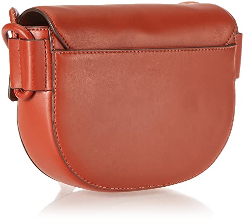 DKNY Kiera Flap Crossbody Bag, Brick RED