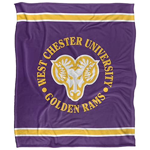 West Chester University Blanket, 50"x60" Primary Logo, Silky Touch Super Soft Throw Blanket