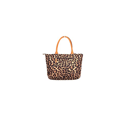 ARIAT Women's Tote Tooled Leopard Tan