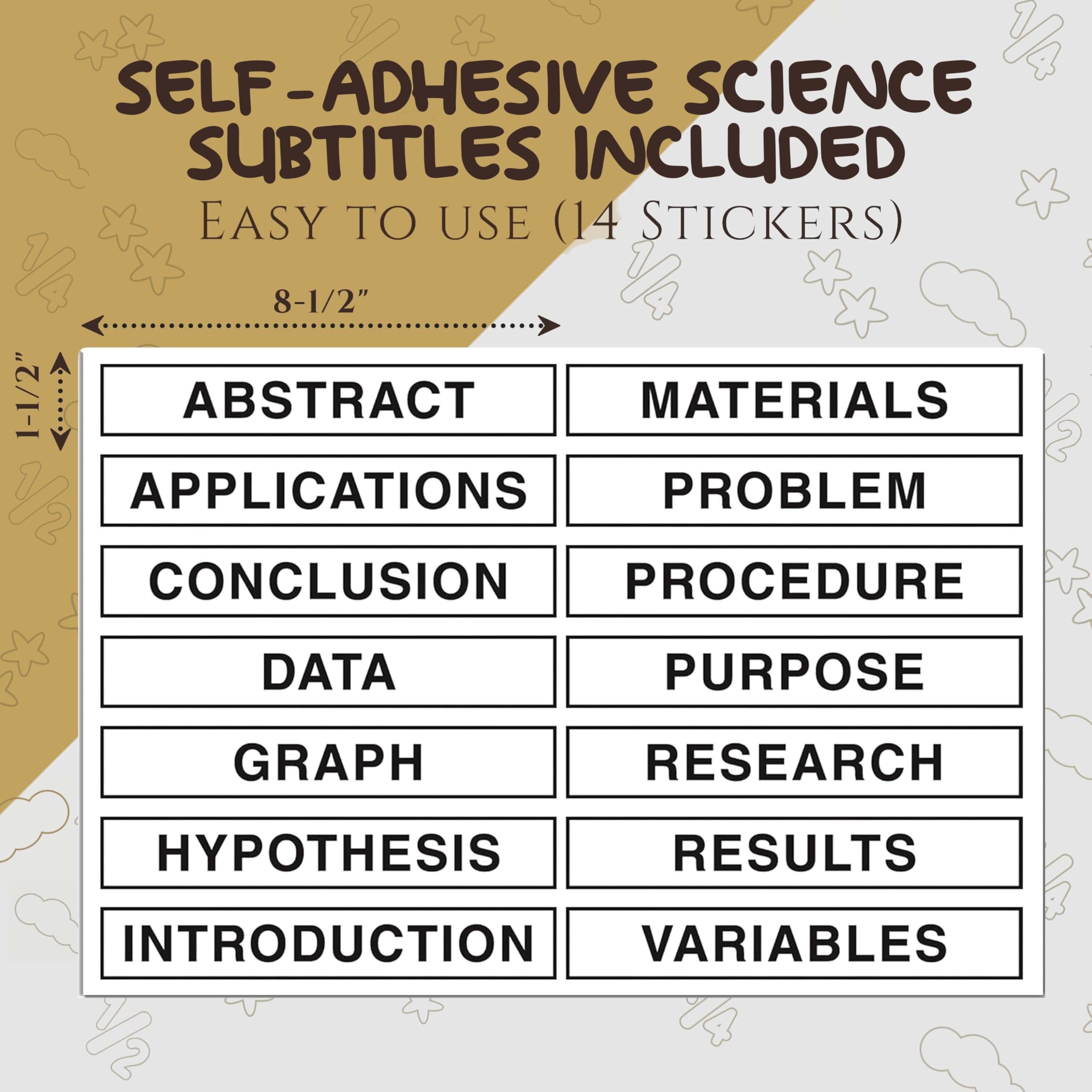Trifold Poster Board 36" x 48" White Presentation Board Science Fair Display Boards - for School, Fun Projects and Business Presentations - by Emraw