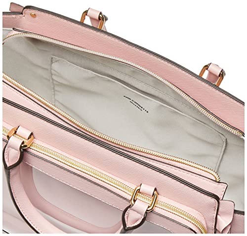 &Shuet Tote Bag/Brief, Official, Thinking Bag, Tote Bag with Clear Pocket, safety pink, One Size