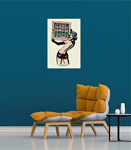 Buyartforless Rolling Stones Some Girls 1978 36x24 Music Art Print Poster, Multicolor