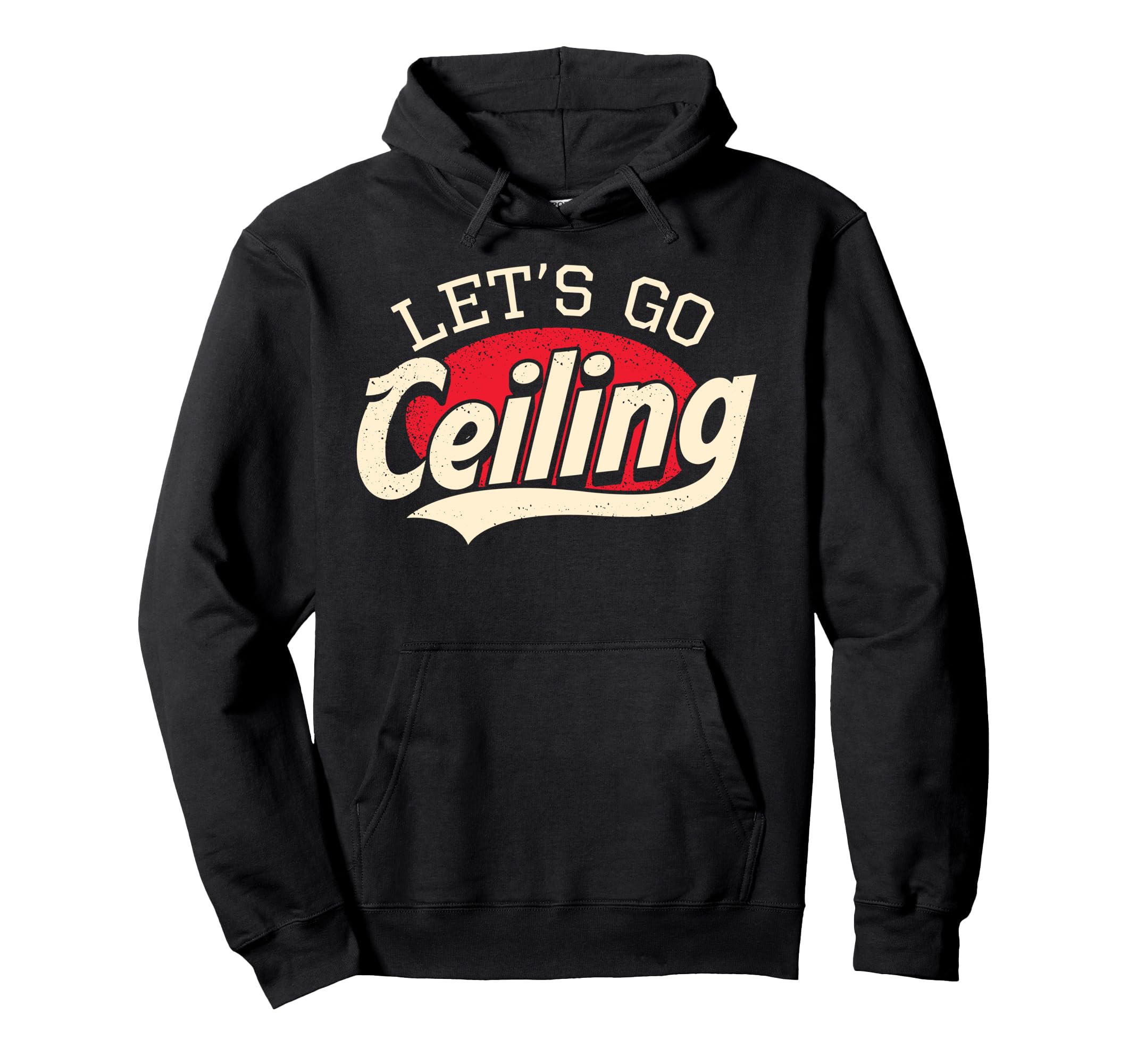 Let's Go Ceiling Funny Halloween Ceiling Fan Costume Pullover Hoodie