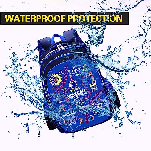 JDEIFKF Baseball Backpack Laptop Backpack For Men Women, Baseball Backpacks Shoulder Bag For Travel Hiking Camping Daypack