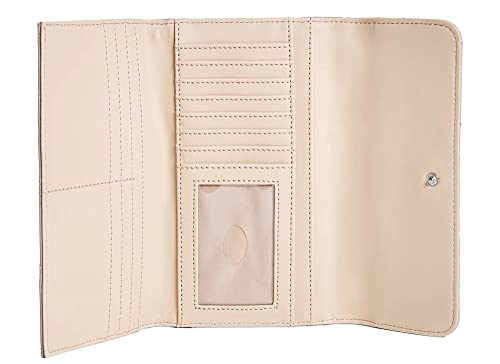 GUESS Women's Cydney Quilted Large Organizer Wallet Clutch Bag - Pink