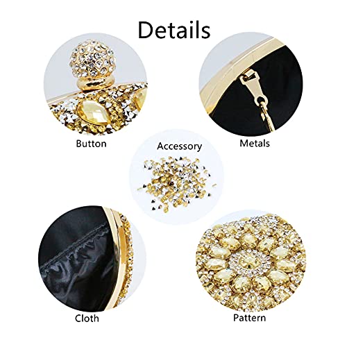 Green Purses for Women,Clutch Purses for Women Wedding Party Rhinestone Evening Bag Bridal Diamond Handbag (green)