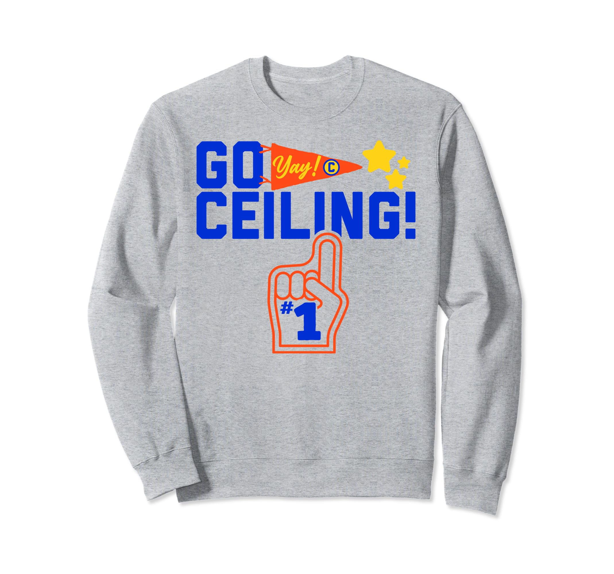 Let’s GO CEILING Funny CEILING FAN Halloween Costume Sweatshirt