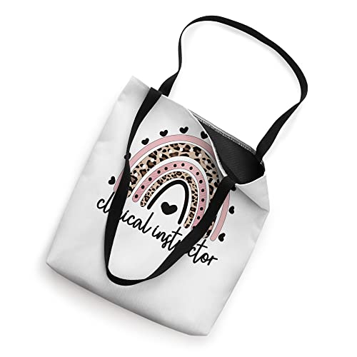 Clinical Instructor Rainbow Clinical Nurse Instructor Tote Bag