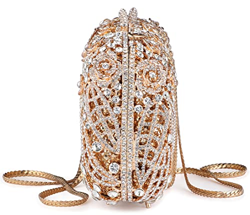MOSSMON Crystal Clutch Women Luxury Rhinestone Evening Bag