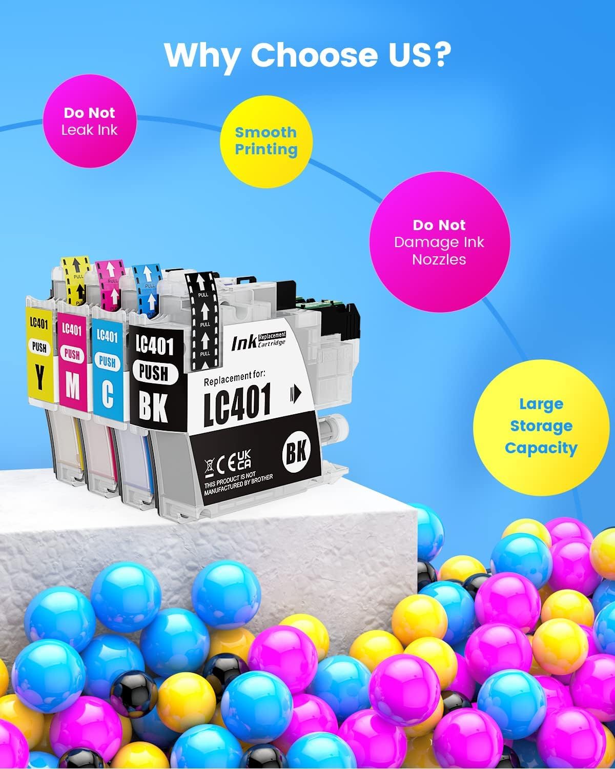 PACITEK Canon Ink 280 and 281 Cartridges XXL, Compatible Ink Cartridges Replacement for PGI-280XXL CLI-281XXL, Work with Pixma TR8520 TS8320 TS8220 TS9120 TS6220 TS6320 TR7520 TS6120