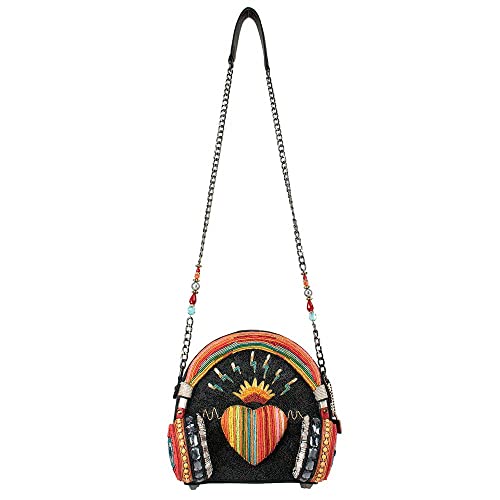 Mary Frances Listen in Crossbody Headphones Handbag, Multi
