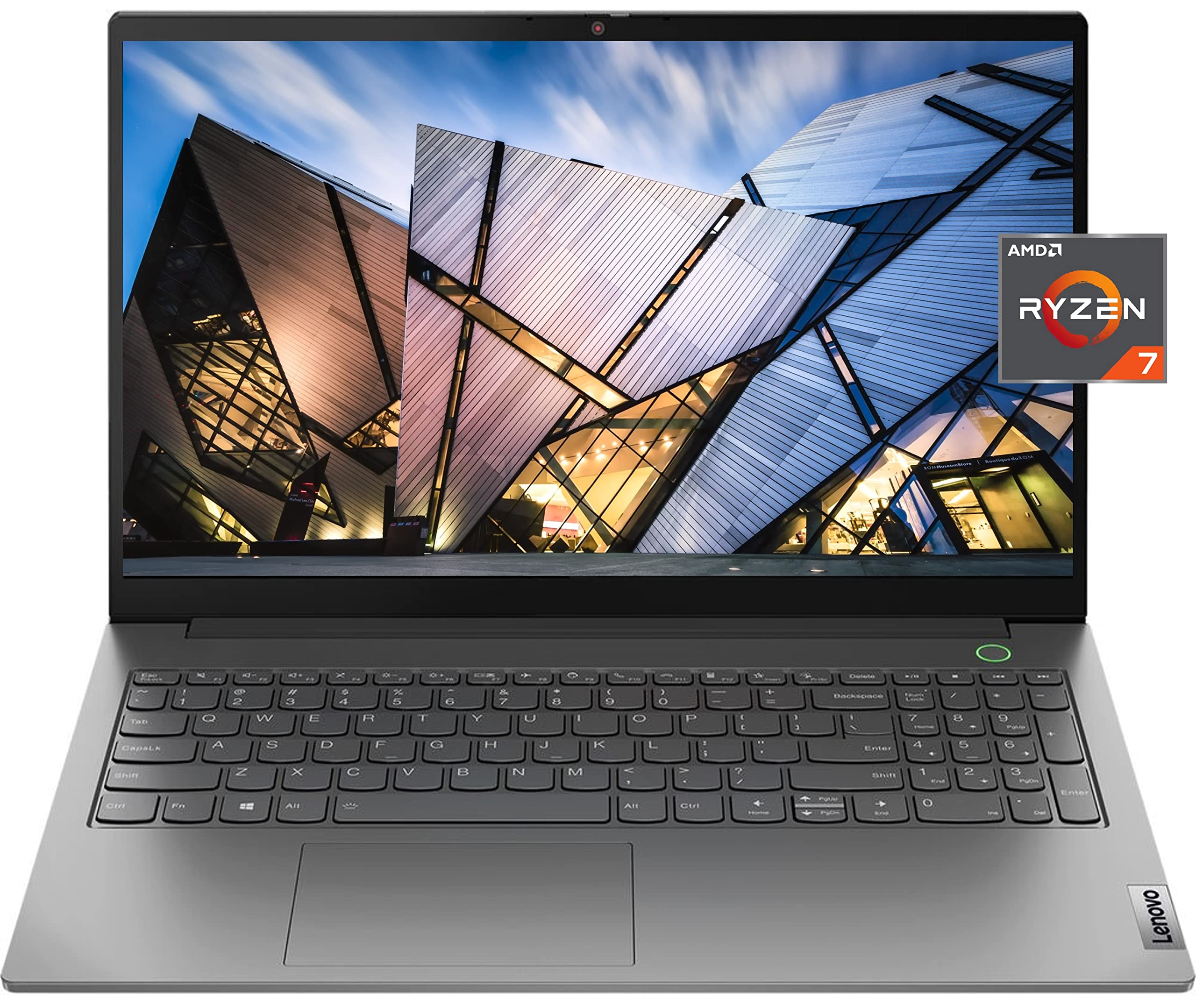 Lenovo ThinkBook 15 G3 Business Laptop, AMD Octa-Core Ryzen 7 5700U, 15.6" FHD IPS Anti-Glare Display, 24GB RAM, 1TB PCIe NVMe SSD, Wi-Fi 6, Backlit KB, Fingerprint Reader, Windows 10 Pro