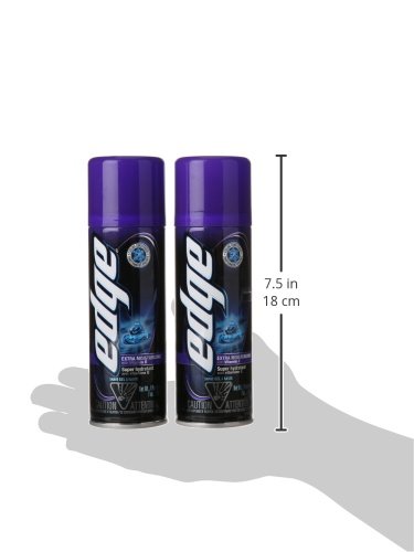 Edge Shave Gel for Men Extra Moisturizing Twin Pack - 7 Ounce