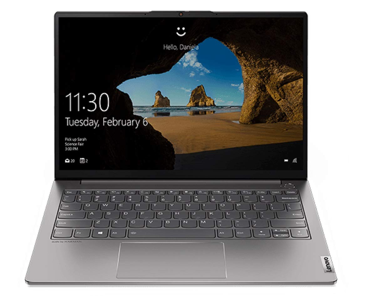 Lenovo ThinkBook 13s Business Notebook with 13.3" WQXGA (2560x1600) Display, 11th Gen i7-1165G7 Processor, 16GB DDR4, 512GB SSD, Thunderbolt 4, WiFi 6, Backlit Keyboard, Intel Evo, and Windows 10 Pro