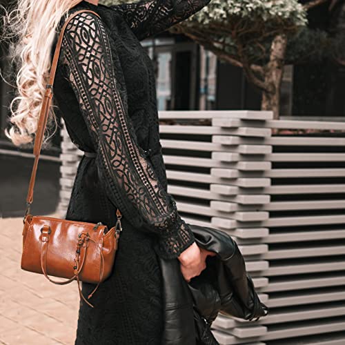 Small Satchel Bags and Cute Crossbody Purse for Women Punk Top Handle Handbags