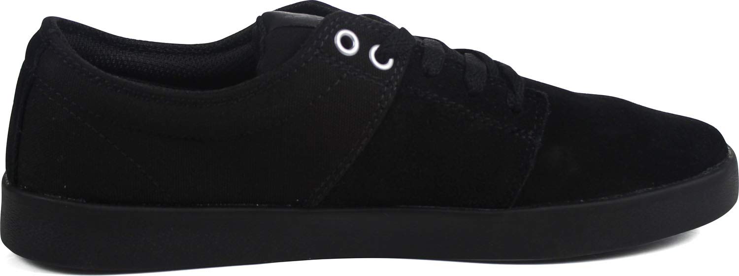 Supra Men's Skateboarding Shoes, Black Black M 8, 7
