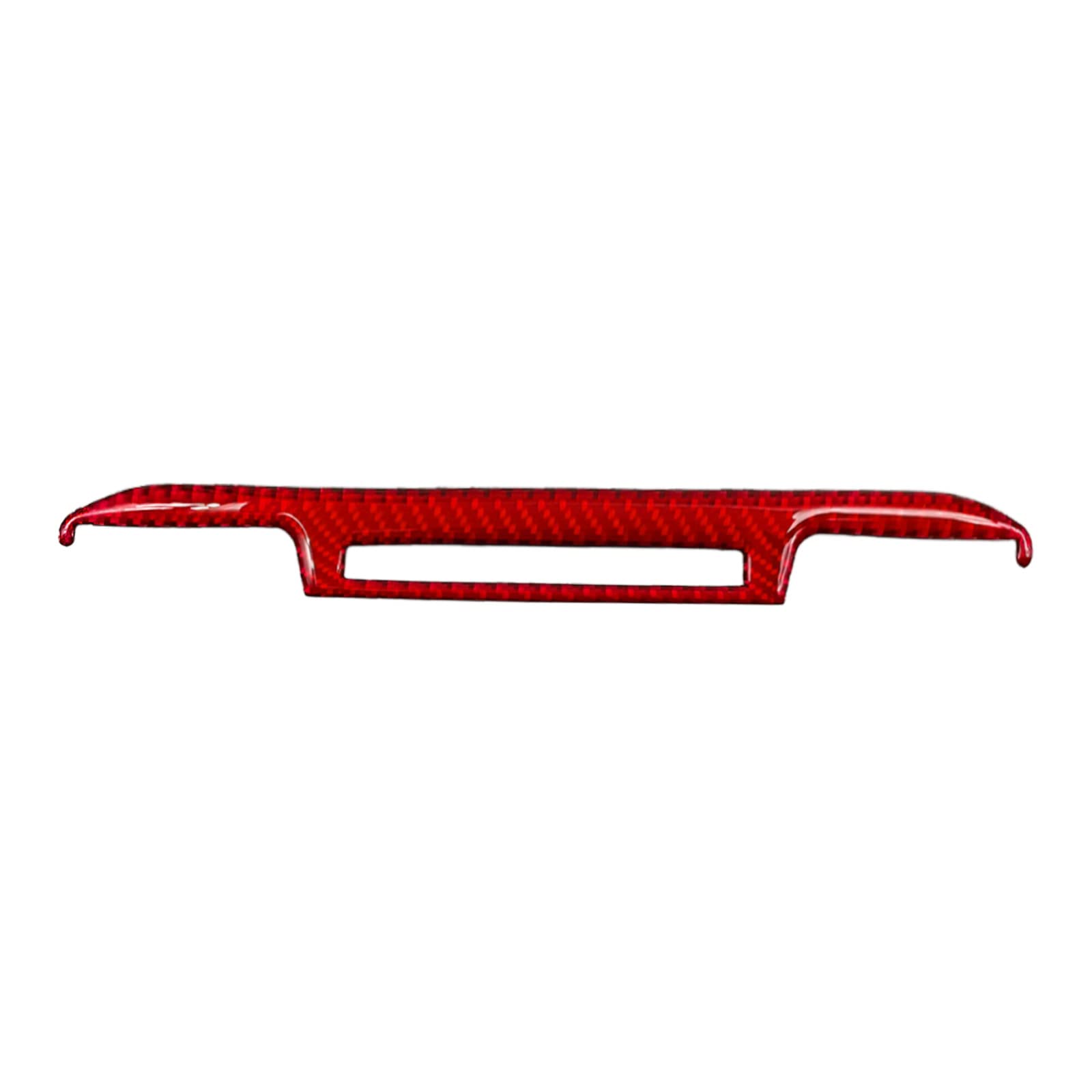 Agulier Compatible with Air Conditioner Switch Trim Panel Carbon Fiber Protection Frame Sticker Interior Accessories Decoration for Toyota Supra GR A90 A91 MK5 2019-2022(Red)
