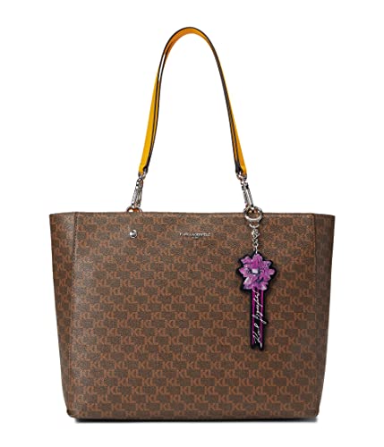 Karl Lagerfeld Paris Adele Tote Mango One Size