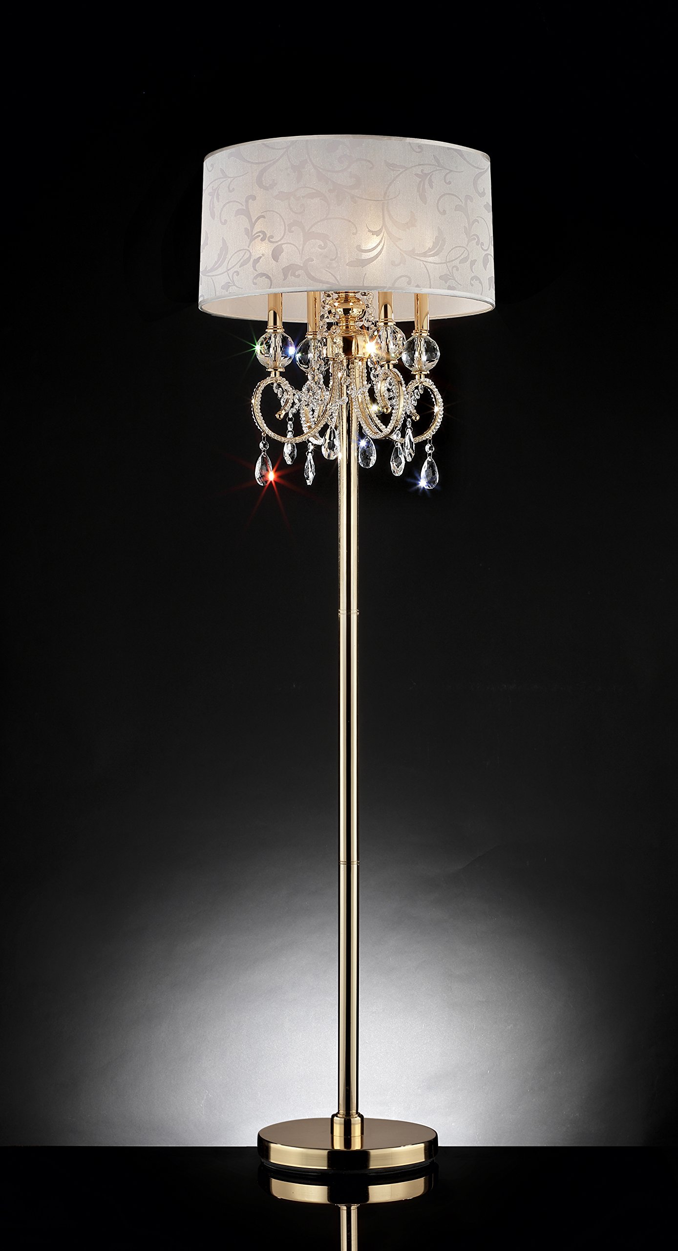 OK Lighting OK-5155F 63" H Aurora Floor LAMP