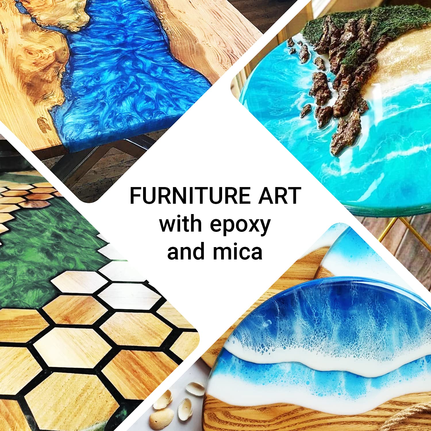 Mica Powder for Epoxy Resin β Pigment Powder for Nails β Epoxy Resin Color Pigment β Soap Making Dye β Mica Pigment Powder 24 Colors Set