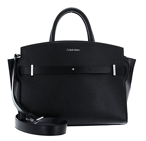 Calvin Klein Code Tote Medium Handbag One Size Ck Black