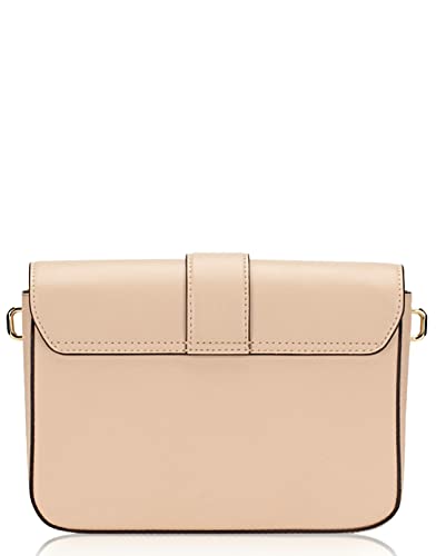 Michael Kors Carmen Medium Convertible Shoulder Bag Crossbody Buff Leather