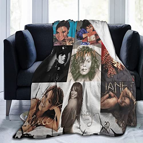 American Janet Singer Jack-Son Blankets Throw Blanket,Nice Fleece Blankets and Throws for Couch, Quality Blanket Air Conditioned Blanket 80"X60"