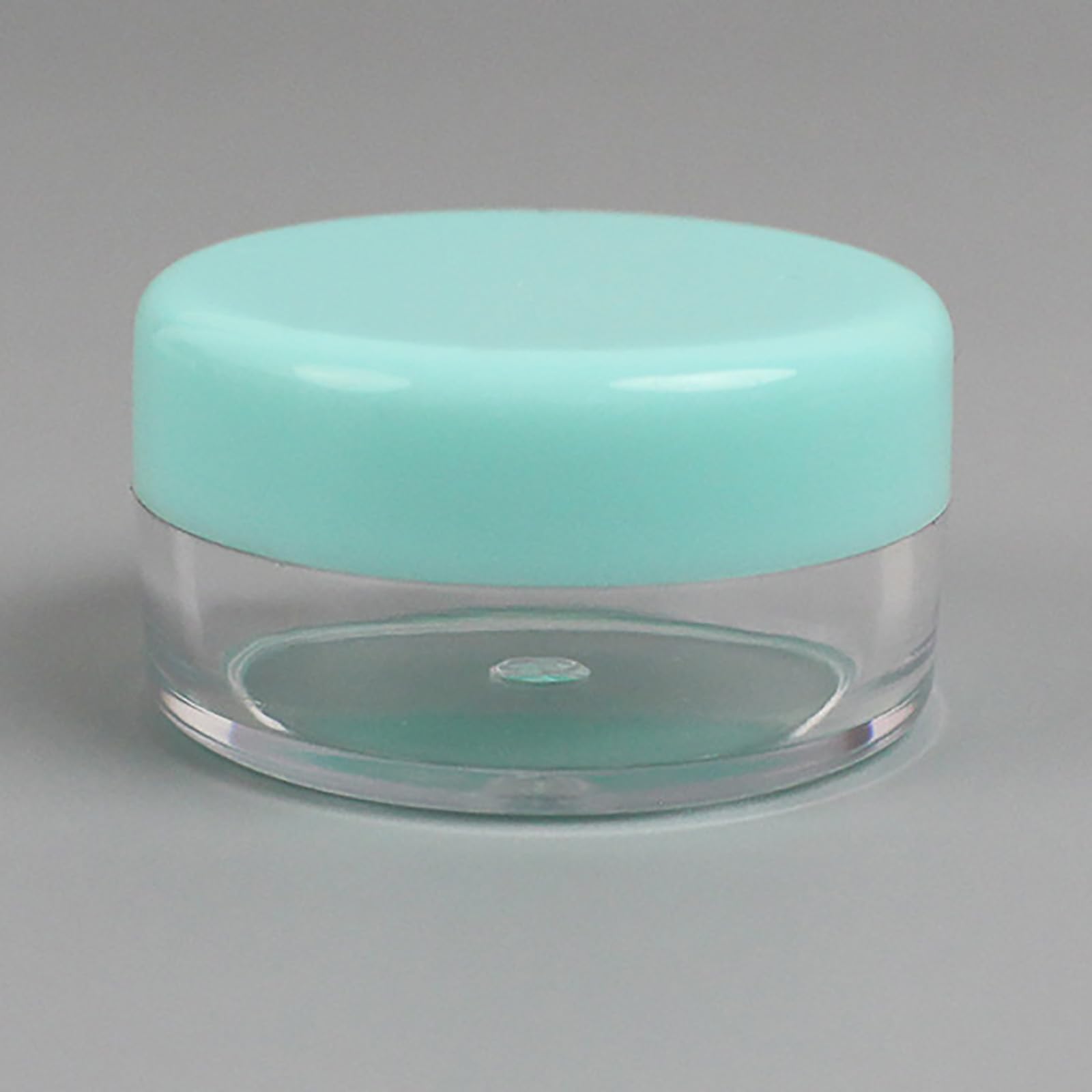 5g Travel Containers for Cosmetics and Skincare - 4 Clear Jars with Lids and 1 Cream Stick - Leakproof, Durable and TSA Approved