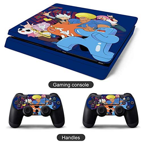 Supra Prukogi Compatible with PS4 Slim controller and console skin sticker protective cover wireless/wired gamepad controller