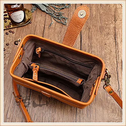 Kemstone Real Leather Small Crossbody Shoulder Bag for Women,Cellphone Bags Card Holder Wallet Purse and Handbags
