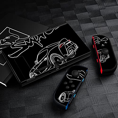 Supr-a GR--- The Skin of The Switch Controller-The Whole Body PVC Sticker Decal Covers The Skin of The Switch Controller-The Delicate Matte Texture restores The Feeling of Bare Metal