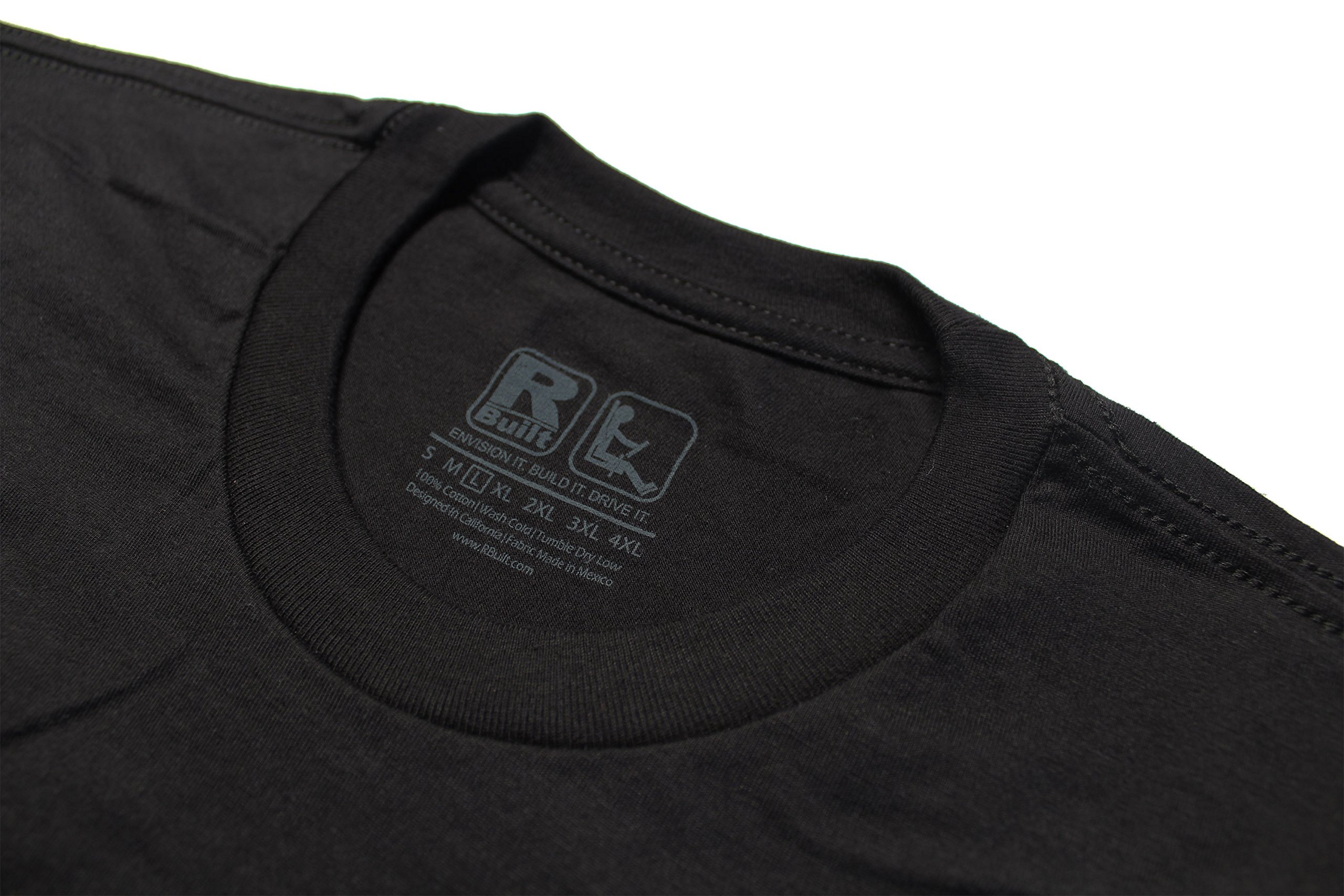R Built Men's Supra Emblem T Shirt - XL Black